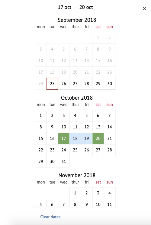 GitHub - sutochno/sutochno-datepicker: Vue date range picker component ... GitHub - sutochno/sutochno-datepicker: Vue date range picker component ...